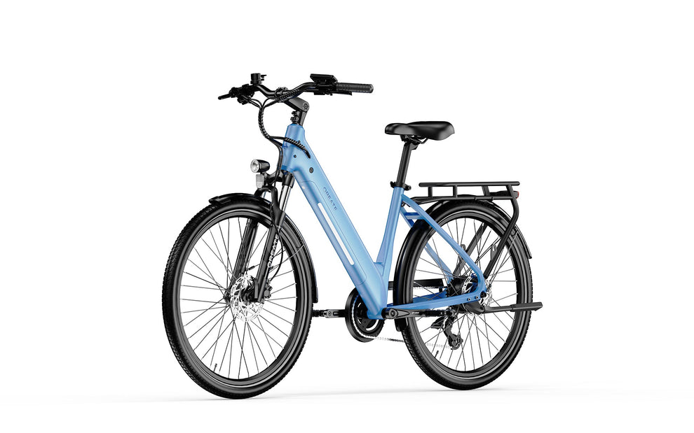 QREATE City Air E-Bike – 90KM Range, 250W Motor